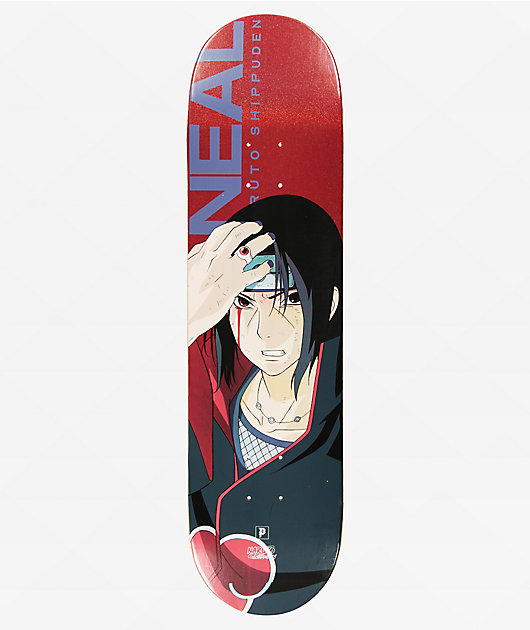 Primitive x Naruto Shippuden Neal Itachi 8.125" Skateboard Deck | Zumiez