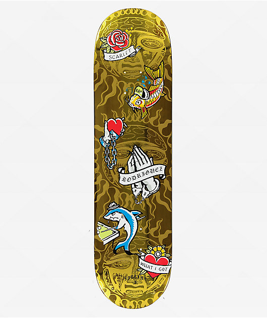 Primitive x Sublime Rodriguez Badfish 8.125" Skateboard Deck | Zumiez