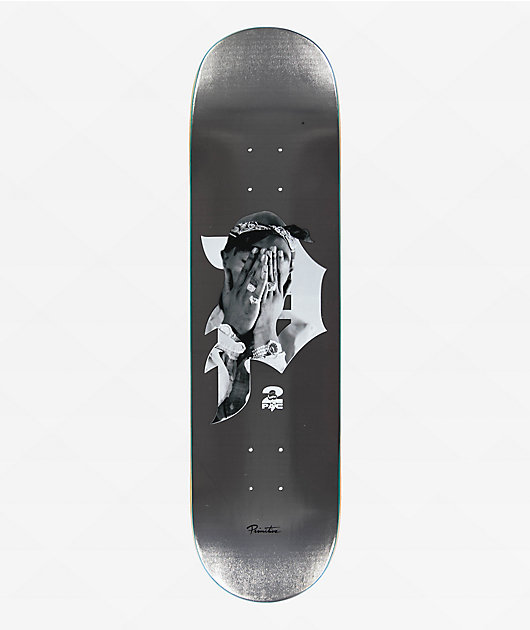 Primitive x Tupac Brilliance 8.125" Skateboard Deck | Zumiez