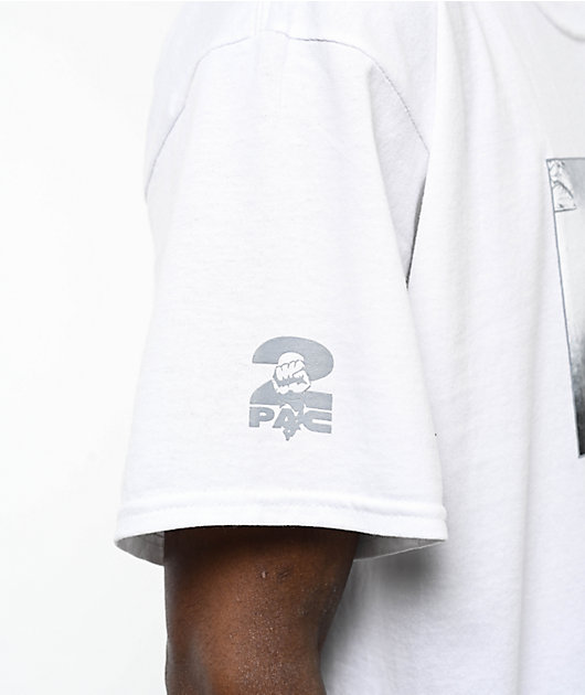 Primitive x Tupac Icon White T-Shirt | Zumiez