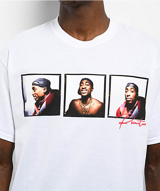 Primitive x Tupac Truth White T-Shirt | Zumiez
