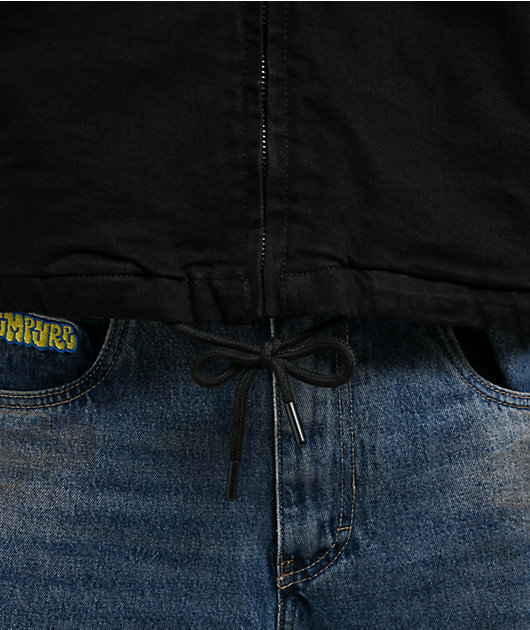 Pro Club Black Heavyweight Denim Zip Hoodie | Zumiez