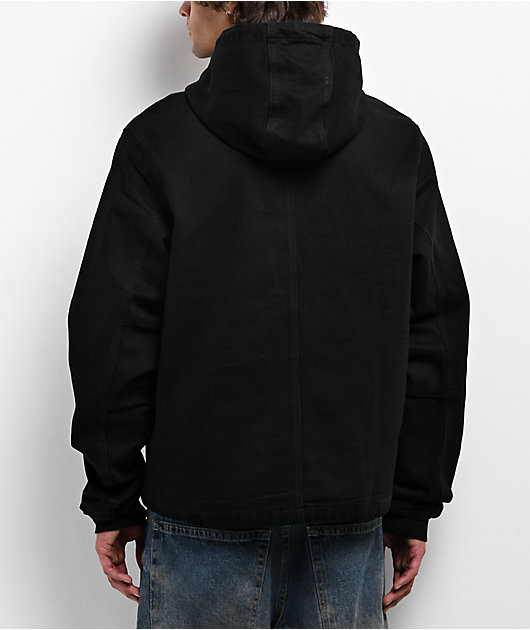 Pro Club Black Heavyweight Denim Zip Hoodie | Zumiez
