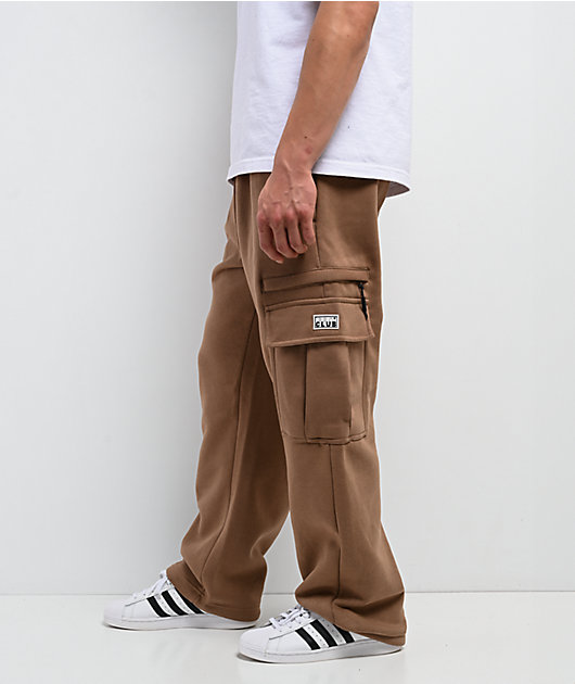 Pro Club Brown Cargo Sweatpants | Zumiez