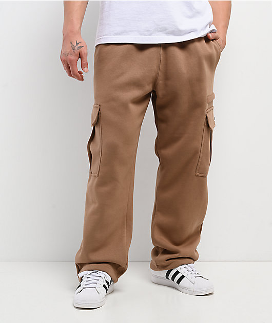 Pro Club Brown Cargo Sweatpants | Zumiez