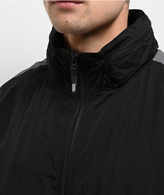 Pro Club Full Court Black Windbreaker Zip Jacket | Zumiez