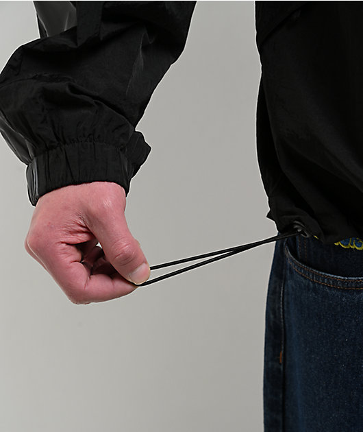 Pro Club Full Court Black Windbreaker Zip Jacket | Zumiez
