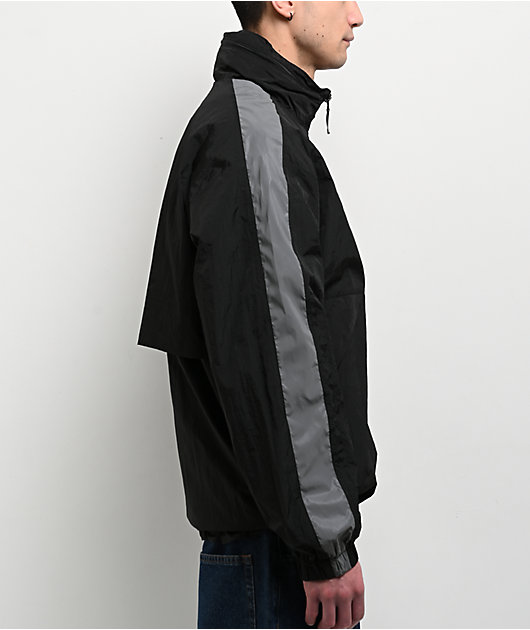 Pro Club Full Court Black Windbreaker Zip Jacket | Zumiez