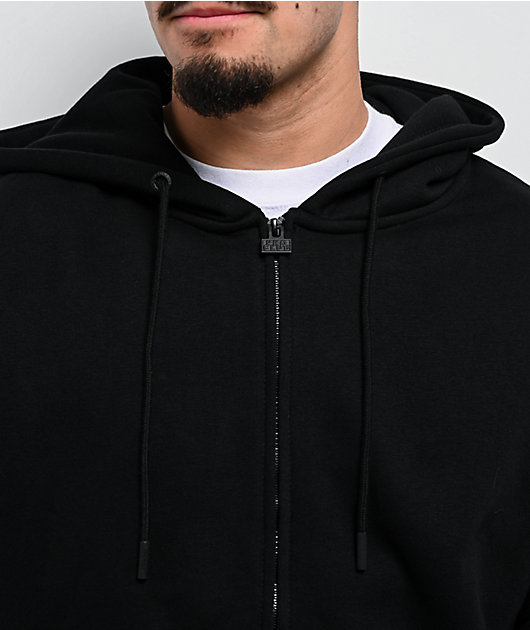 Pro Club Heavyweight Black Zip Hoodie | Zumiez