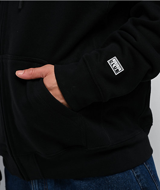 Pro Club Heavyweight Black Zip Hoodie | Zumiez