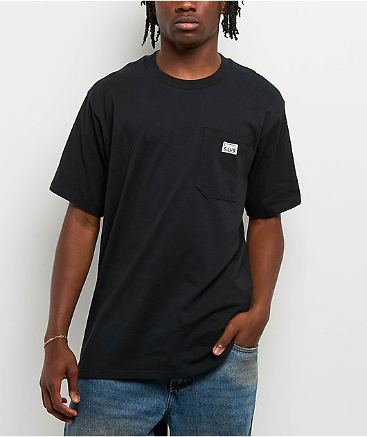 Pro Club Heavyweight Pocket Black T-Shirt | Zumiez