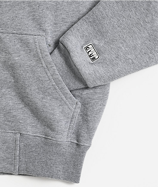 Pro Club Kids Fleece Grey Zip Hoodie | Zumiez