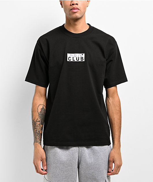 Pro Club Member Box Logo Black T-Shirt | Zumiez