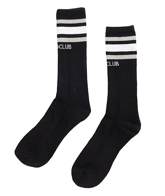 Pro Club Stripe Black Crew Socks | Zumiez