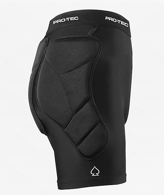 Pro-Tec Black Impact Shorts | Zumiez