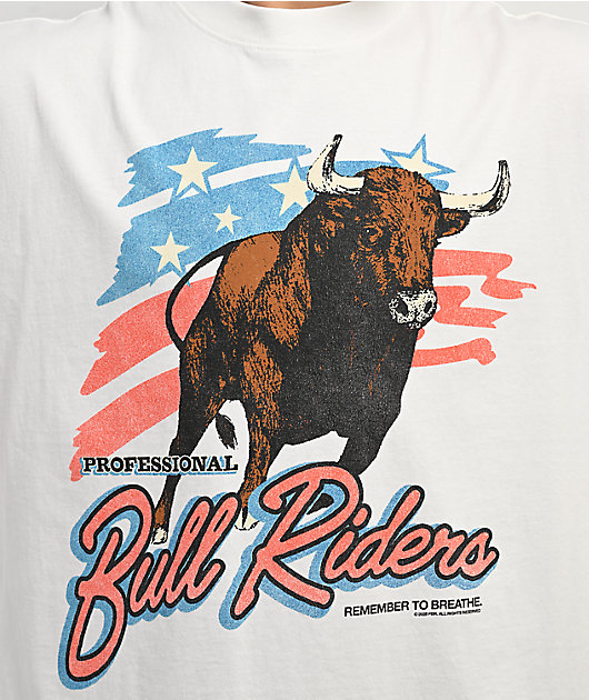 Professional Bull Riders Which Way White T-Shirt | Zumiez
