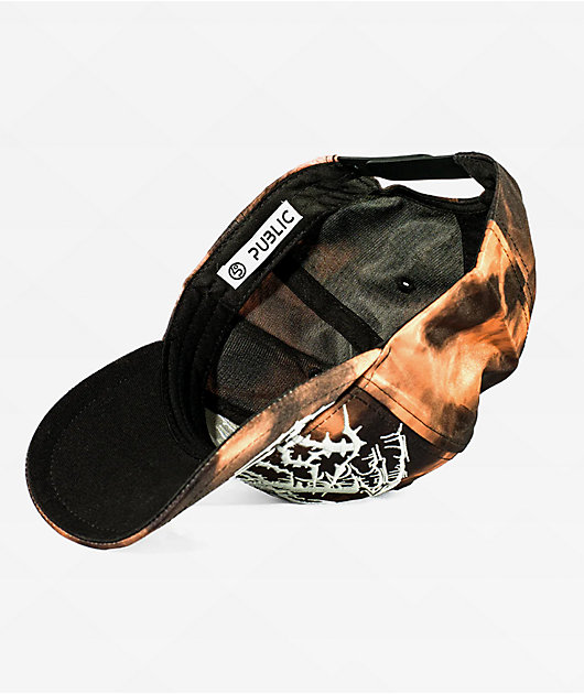 Public Dispute Bleached Snapback Hat | Zumiez
