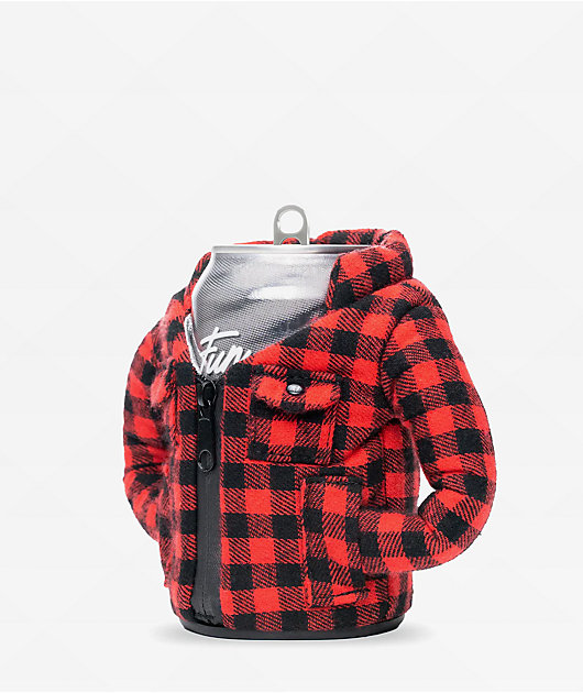 Puffin The Lumberjack Red Can Cooler | Zumiez