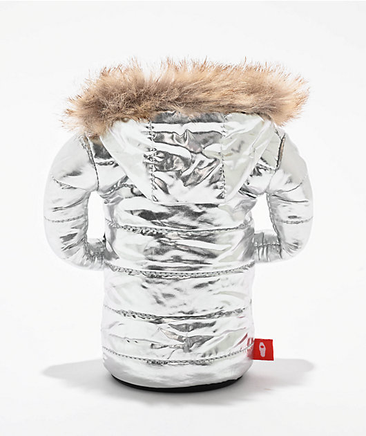 Puffin The Pahka Silver Tall Can Cooler | Zumiez