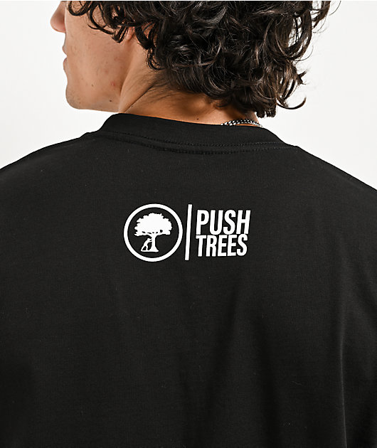 Push Trees Can You Hear Me Now Black T-Shirt | Zumiez