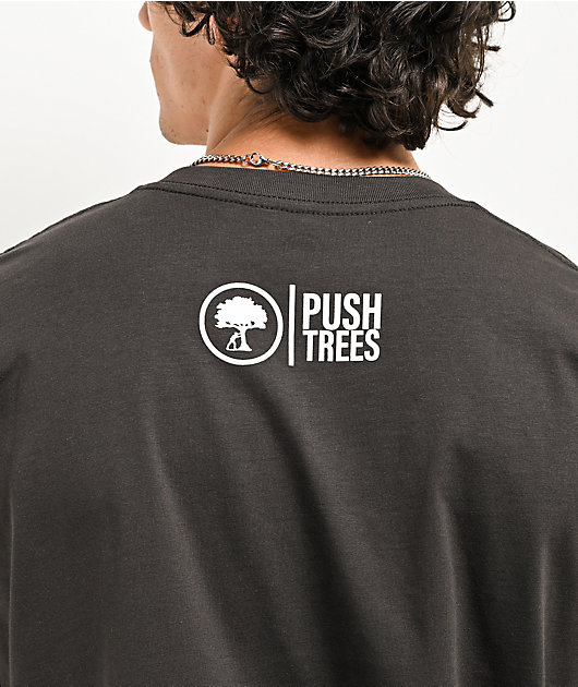 Push Trees Farmacy Charcoal T-Shirt | Zumiez