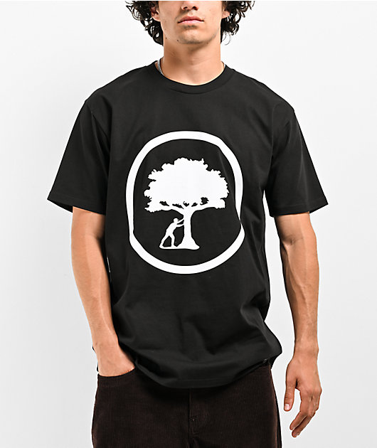 Push Trees Stamp Black T-Shirt | Zumiez