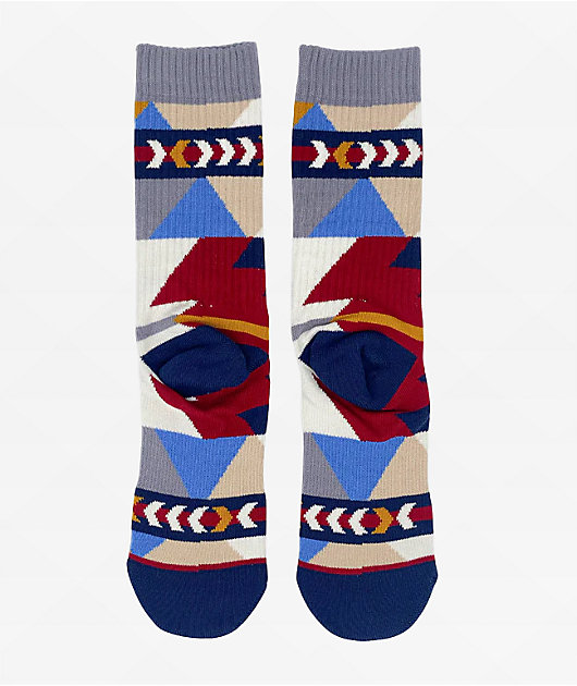 Pyvot Arrow Grey Crew Socks | Zumiez