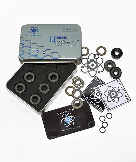 Quantum TJ Rogers Metallics Ceramic Skateboard Bearings | Zumiez
