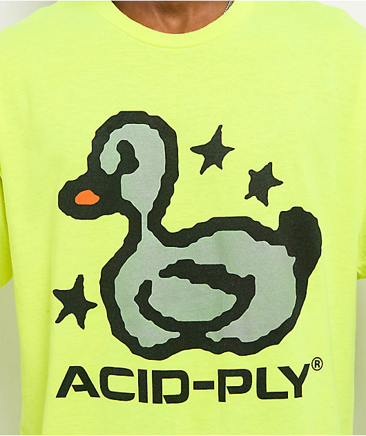 Quasi Duck Tech Yellow T-Shirt | Zumiez