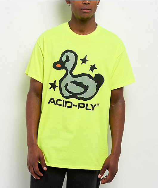 Quasi Duck Tech Yellow T-Shirt | Zumiez