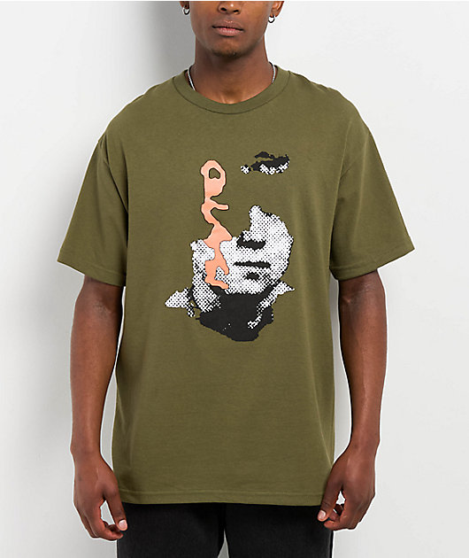 Quasi Edger Military Green T-Shirt | Zumiez