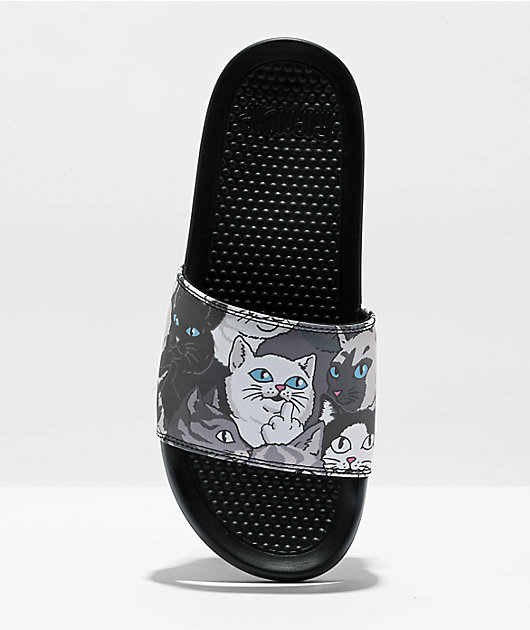 RIPNDIP Family Tree Black Slide Sandals | Zumiez