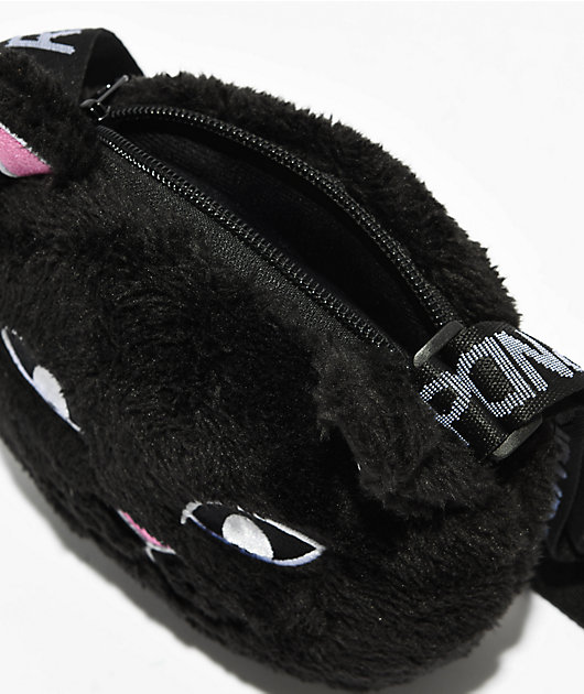 RIPNDIP Lord Jermal Black Sherpa Crossbody Bag | Zumiez