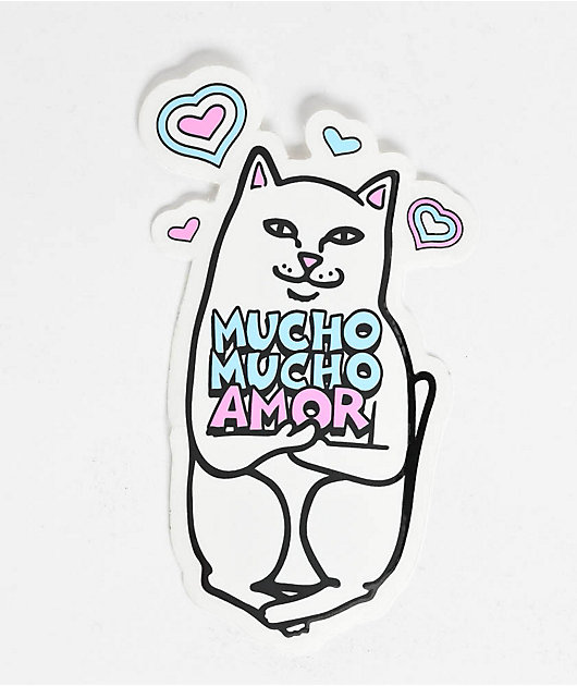 RIPNDIP Lord Nermal Amor Sticker | Zumiez
