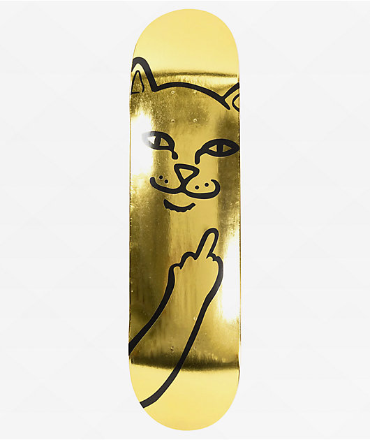 RIPNDIP Lord Nermal Foil 8.5" Skateboard Deck | Zumiez