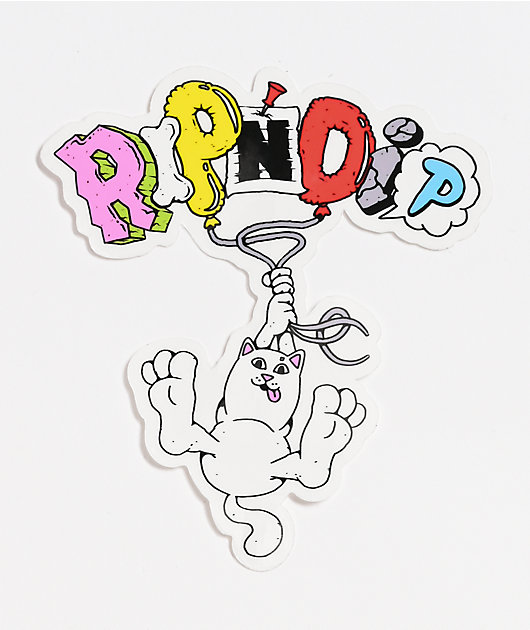 RIPNDIP Nerm World Sticker | Zumiez