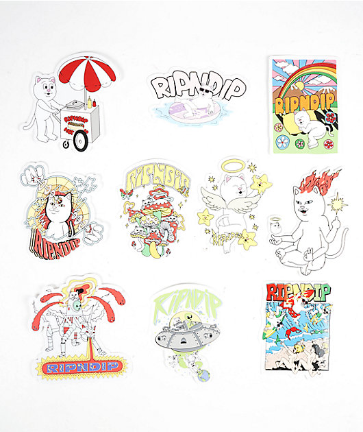 RIPNDIP Summer 22 Sticker Pack | Zumiez