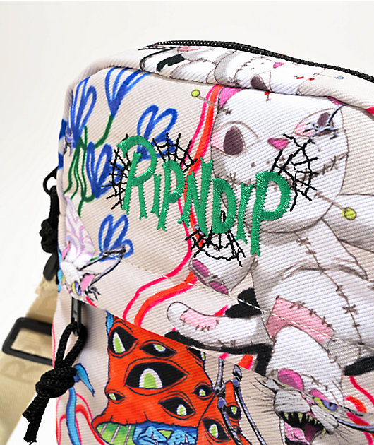 RIPNDIP Travis Beige Crossbody Bag | Zumiez