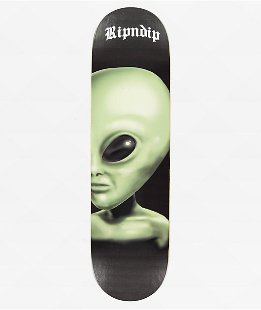 RIPNDIP We Come In Peace 8.5" Skateboard Deck | Zumiez