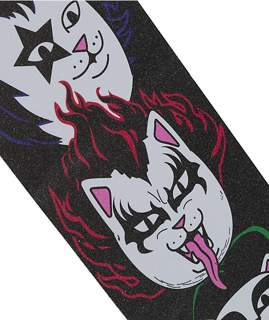 RIPNDIP x Kiss Made For Lovin Grip Tape | Zumiez