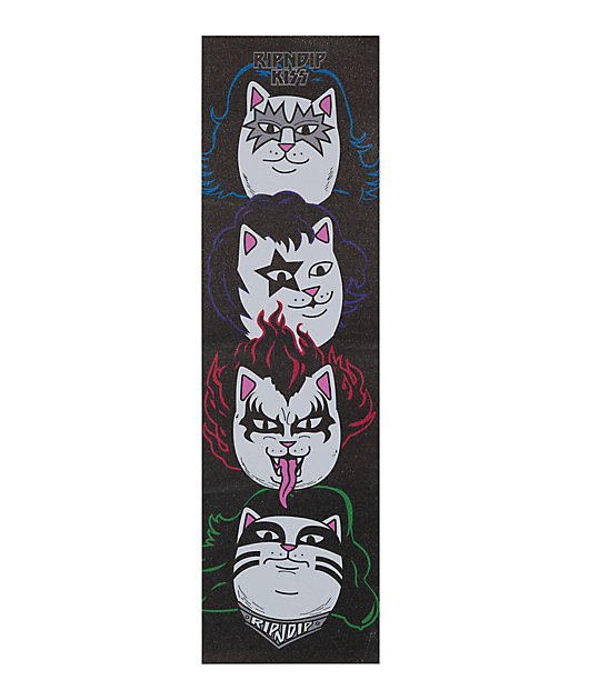 RIPNDIP x Kiss Made For Lovin Grip Tape | Zumiez