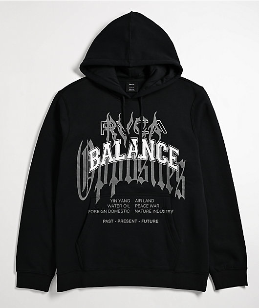 RVCA Metalurgy Black Hoodie | Zumiez