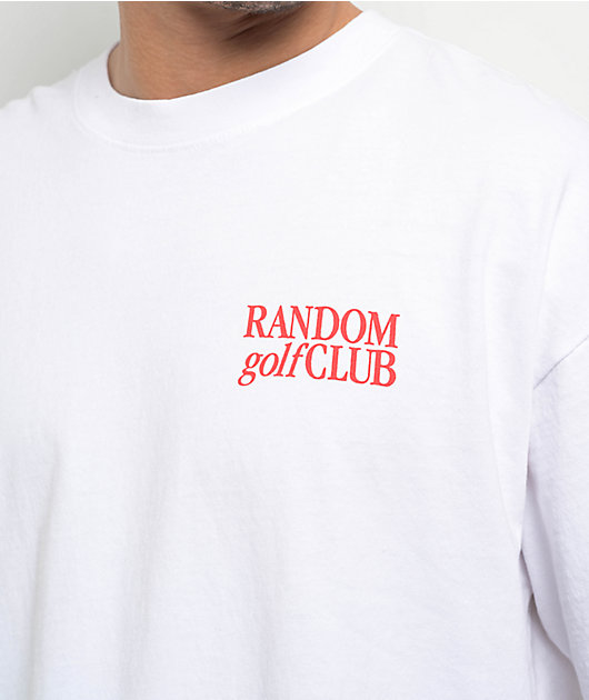 Random Golf Club Meetup Clubhouse White T-Shirt | Zumiez