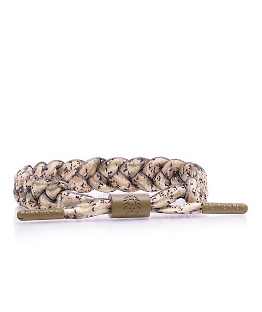 Rastaclat Printed Braided Desert Camo II Bracelet | Zumiez