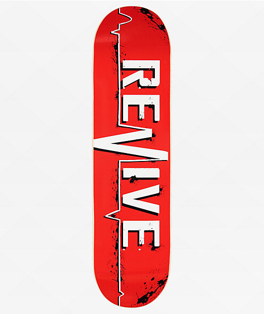 ReVive Red Lifeline 8.125" Skateboard Deck | Zumiez