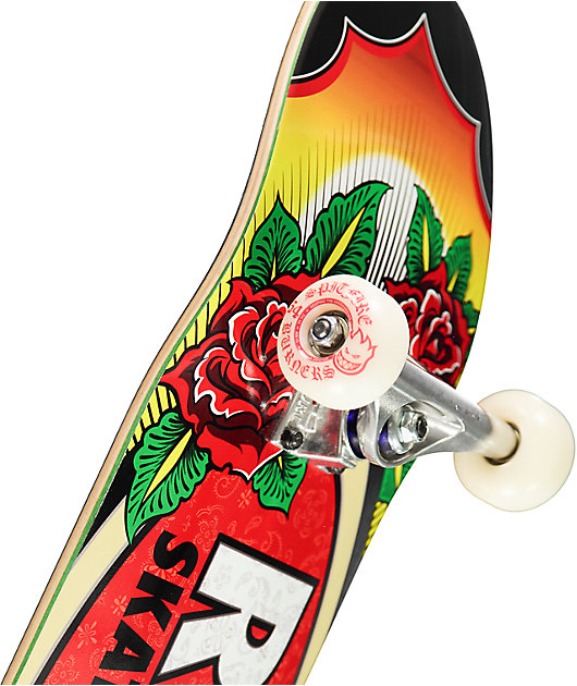 Real Rose Oval 8.25" DLX Skateboard Complete | Zumiez