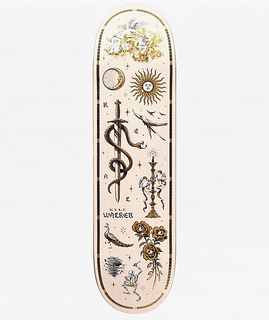 Real Walker Engraved 8.38" Skateboard Deck | Zumiez