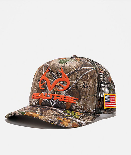 Realtree Woodland Camo Trucker Hat | Zumiez