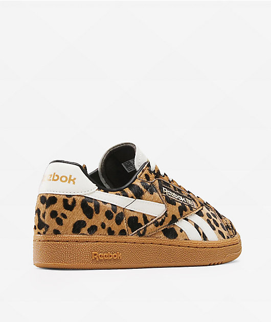 Reebok Club C Grounds UK Cheetah Shoes | Zumiez