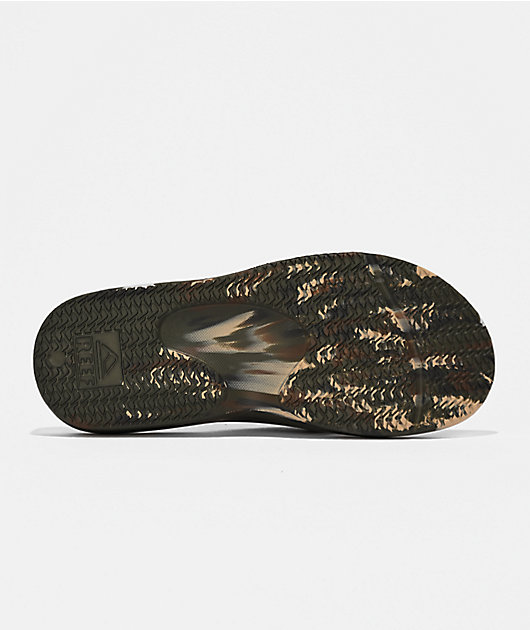 Reef Fanning H20 Marble Camo Sandals | Zumiez